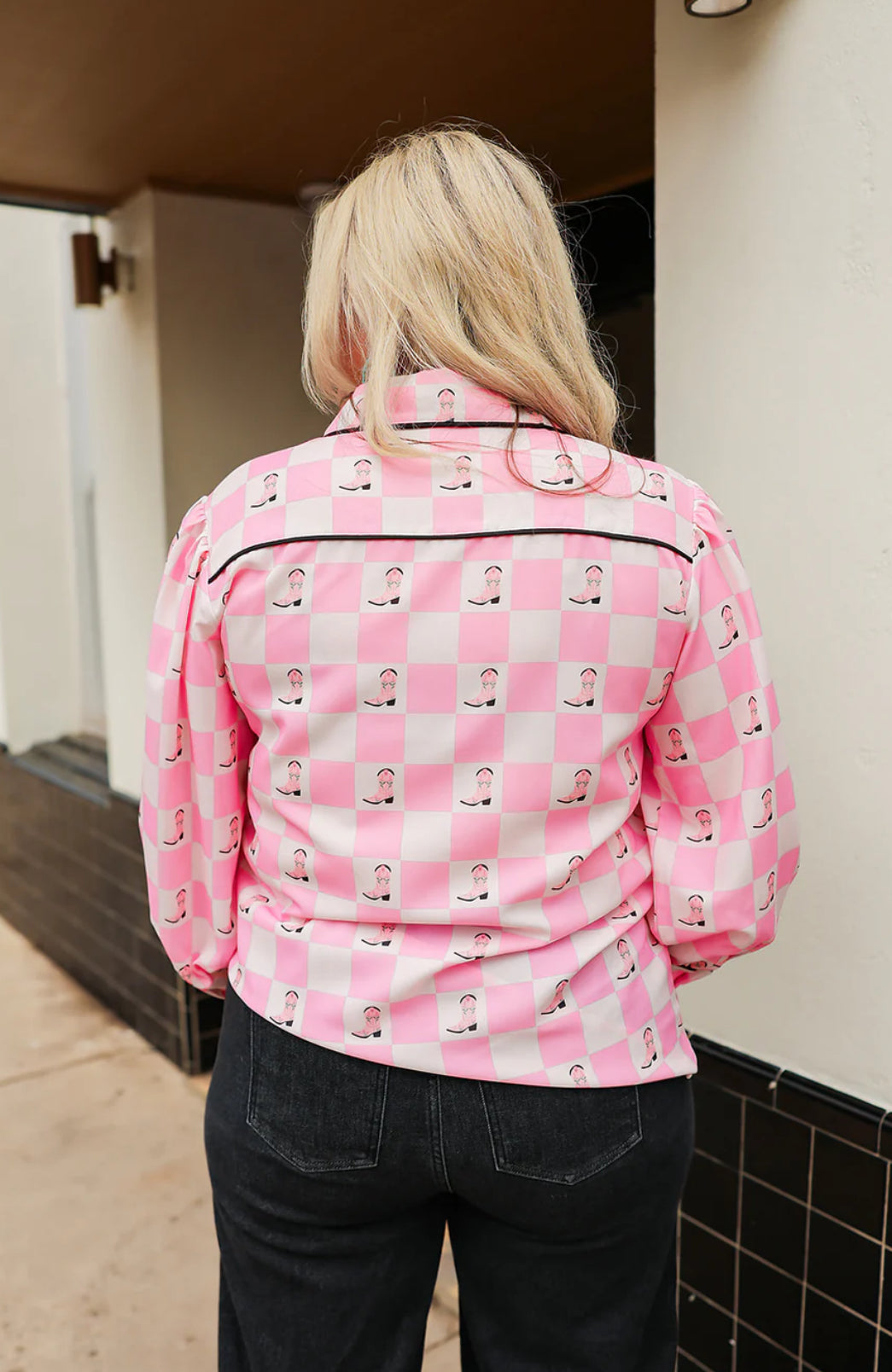 The Jesse Top - Pink – The Branded Watusi